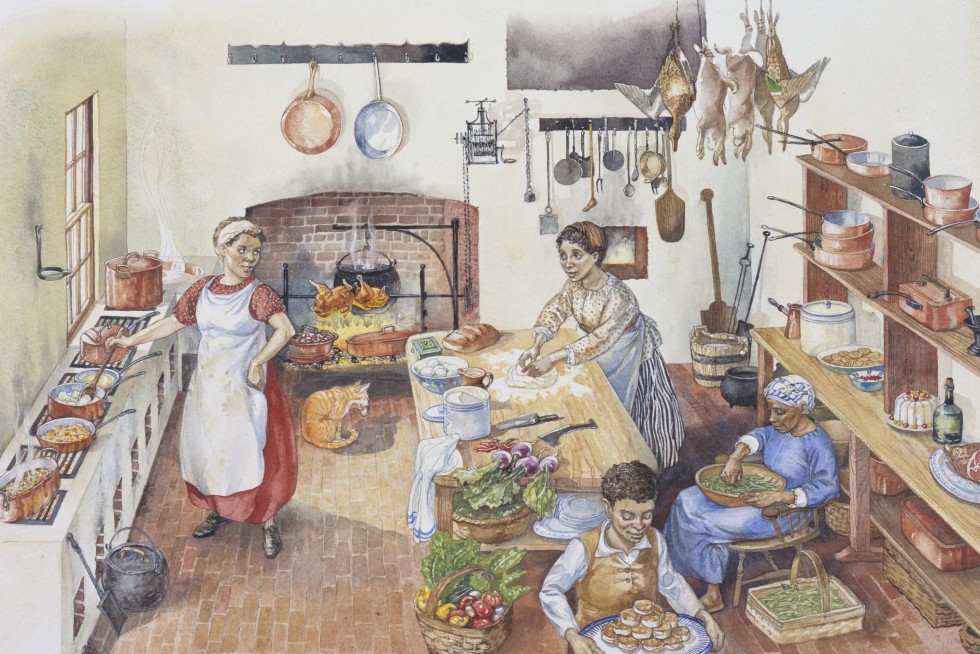 1809 Kitchen | Thomas Jefferson's Monticello