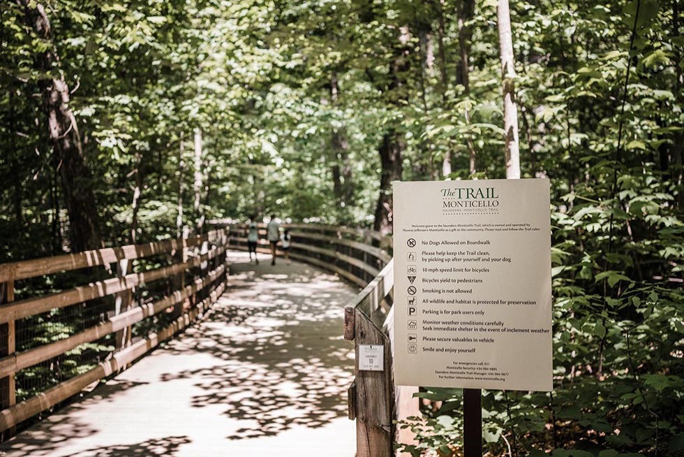 The Saunders-Monticello Trail | Thomas Jefferson's Monticello