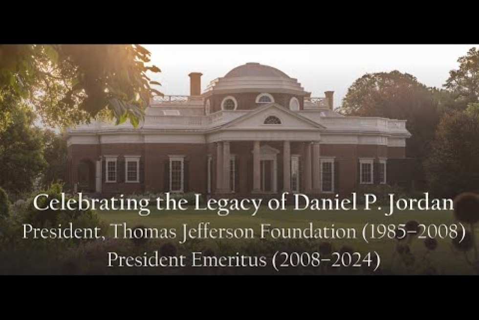 Remembering Daniel P. Jordan, 1938 - 2024 | Monticello