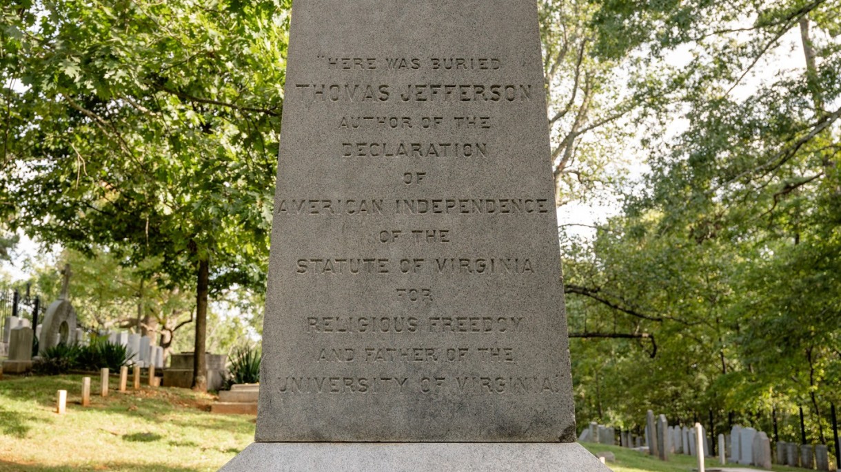 Thomas Jefferson Tombstone