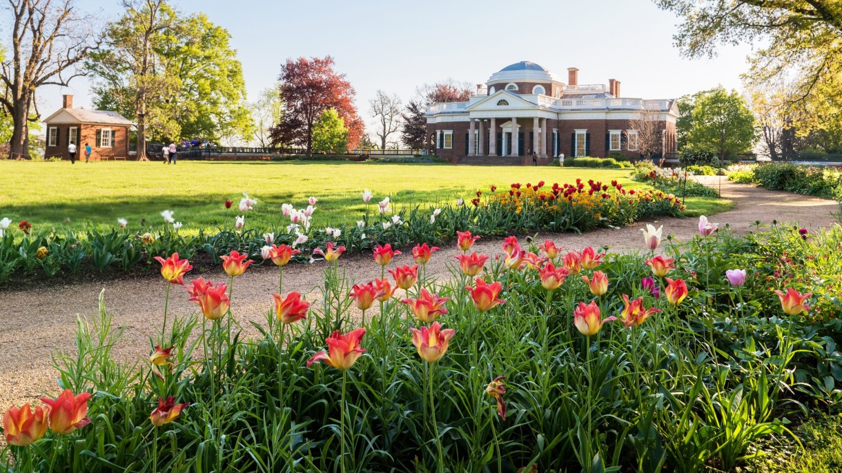 Spring at Thomas Jefferson's Monticello | Monticello