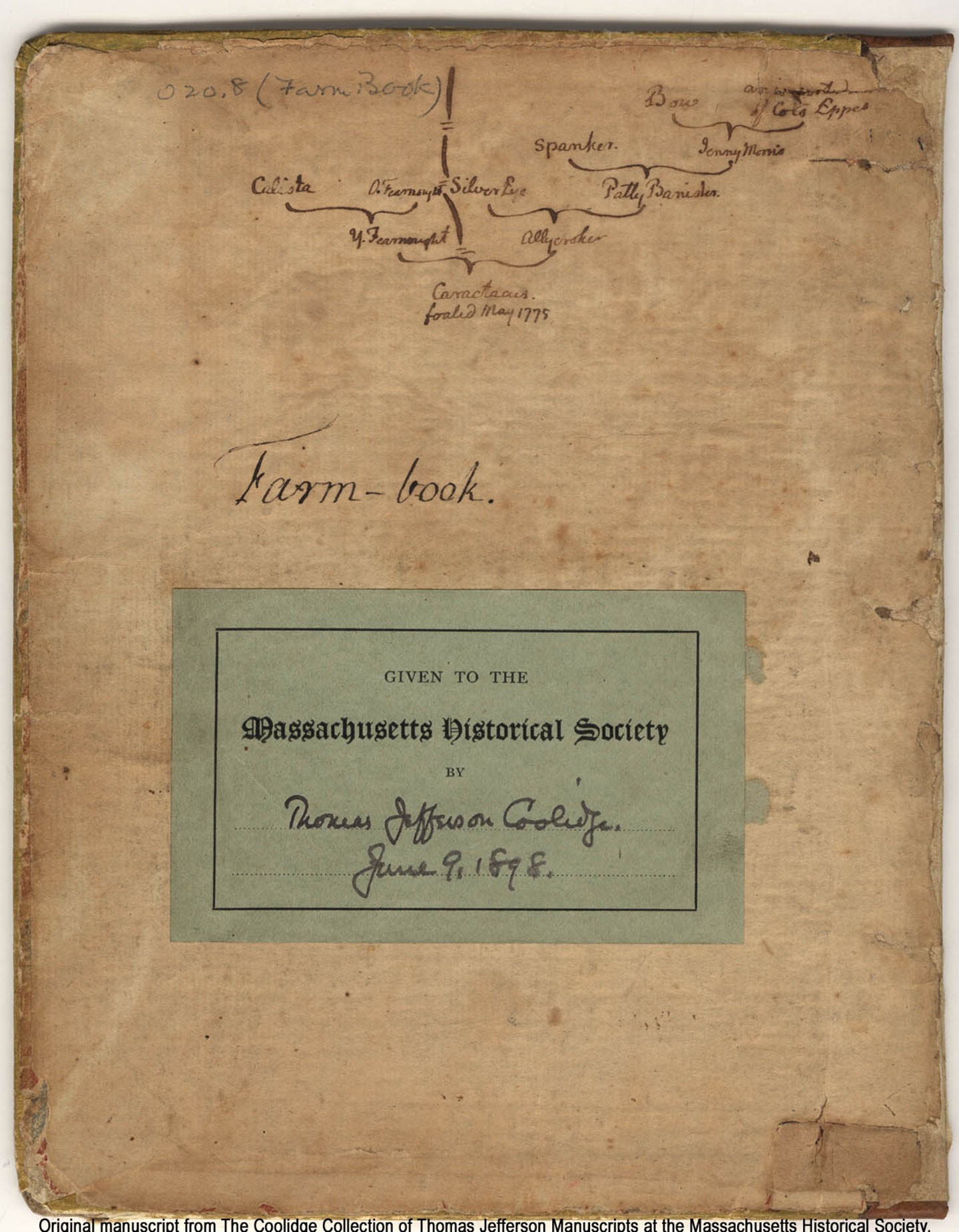 Caractacus | Thomas Jefferson's Monticello